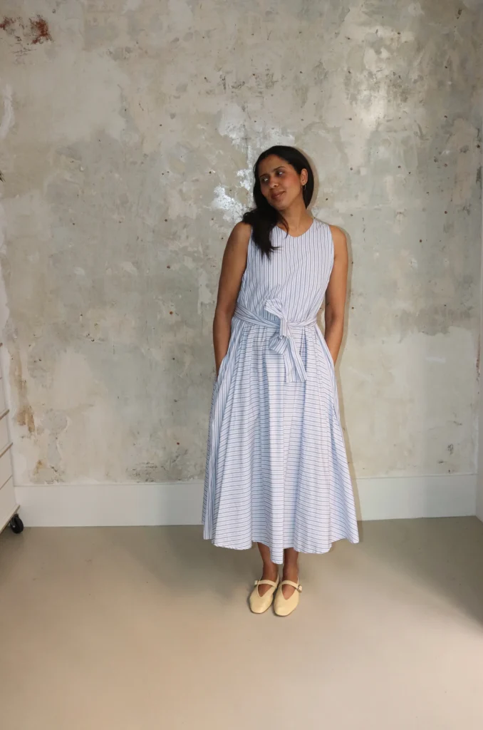 Bergfabel - Apron Dress BFWSK36/K12 - Stripe - RENDEZ-VOUS STORE